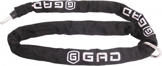 GAD Insteekslot Insteekketting 1400 x 5.5 MM Zwart Geschikt voor AXA ...
