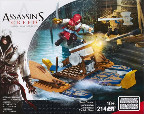 Mega Bloks Assassin's Creed Construction Set Scheepskanon | bol.com