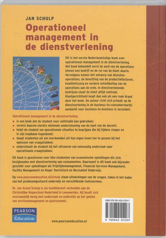 Operationeel Management In De Dienstverlening | 9789043011297 | Schulp ...