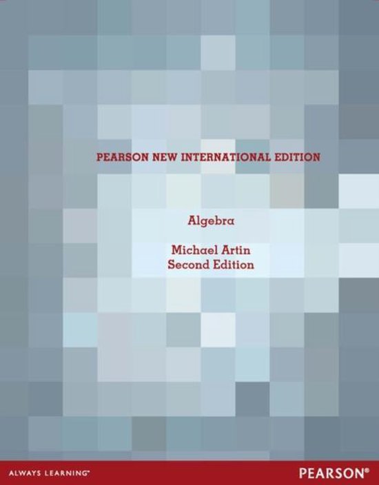 Algebra Pnie | 9781292027661 | Michael Artin | Boeken | bol