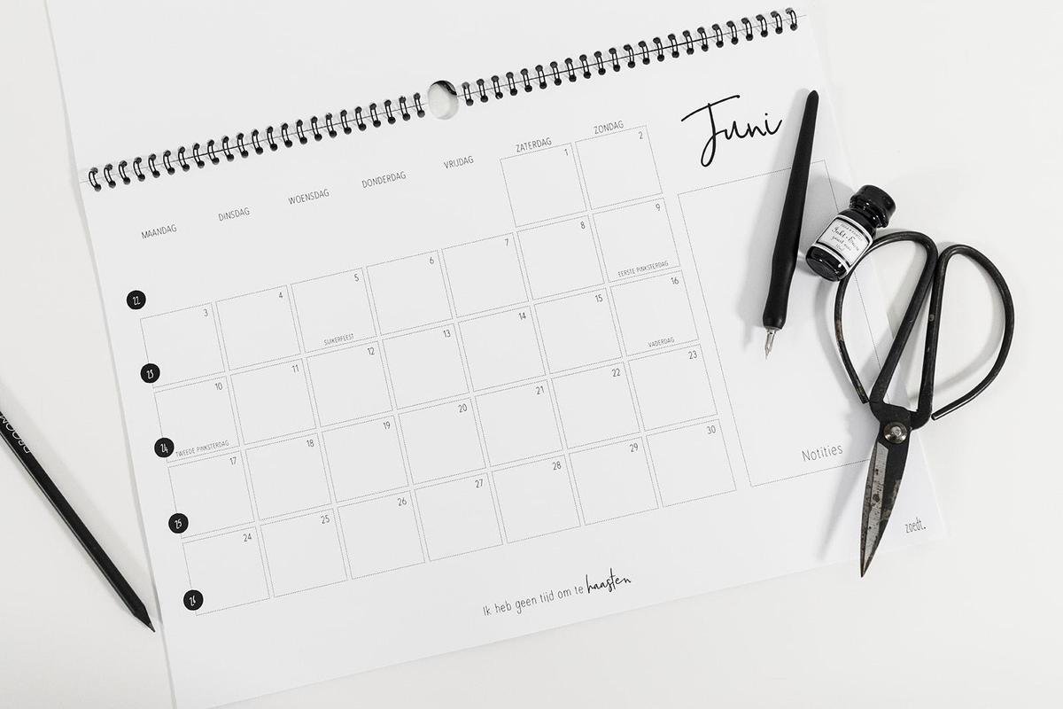 Maandkalender 2019 A3 Zoedt | bol.com