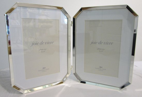 Double Silver Photo Frame | bol.com