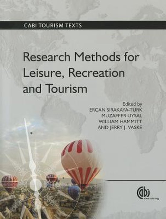 Research Methods for Leisure, Recreation and Tourism | 9781845937638 ...