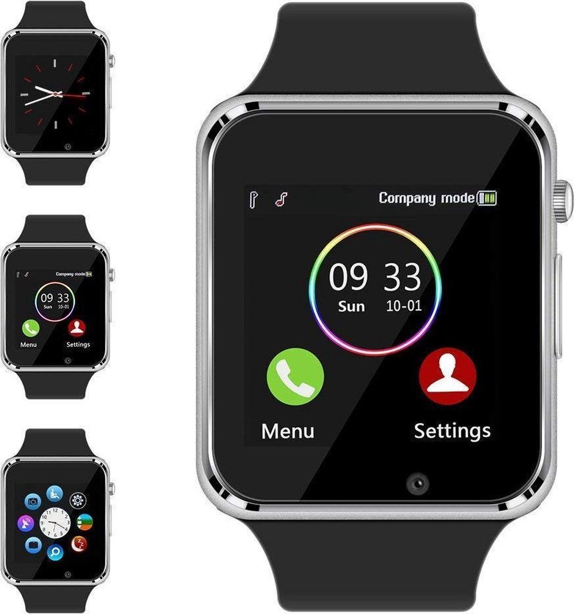 SmartWatch-Trends SWTa1 Bluetooth SmartWatch - Met SIM Kaart Slot ...