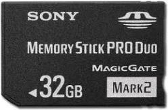 Sony Memory Stick PRO Duo Mark 2 - 32 GB | bol