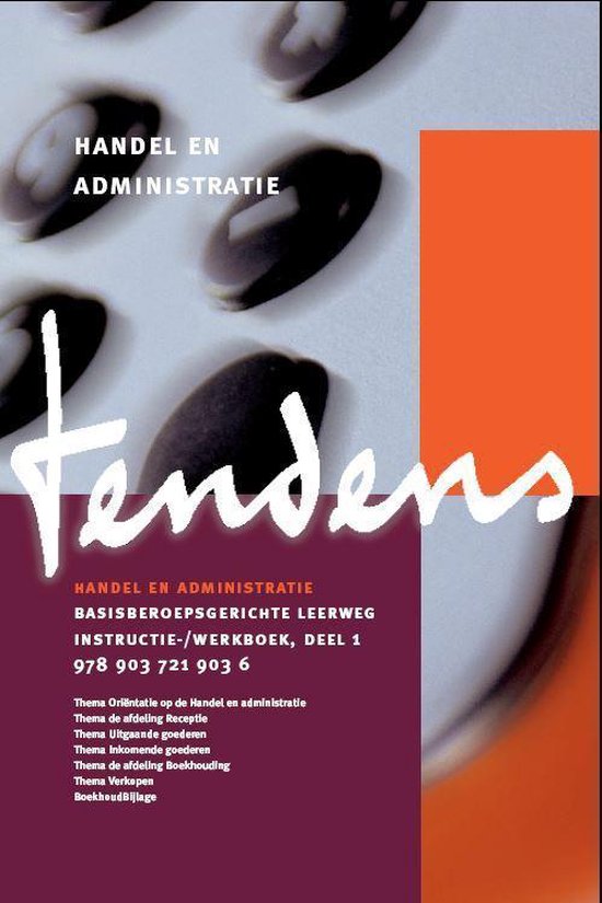 Tendens - Handel en administratie VMBO basisberoepsgerichte leerweg ...