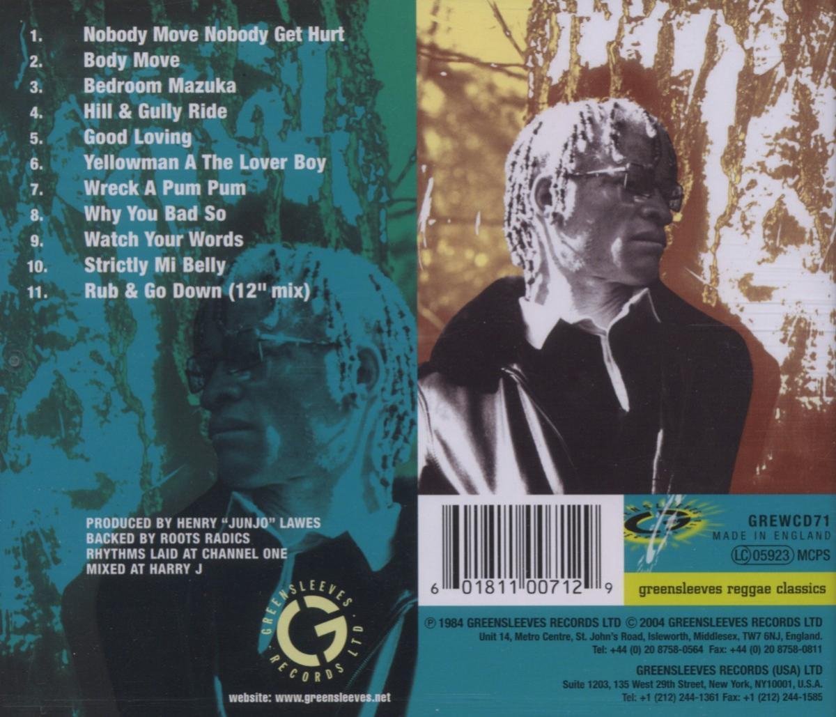 Nobody Move Nobody Got Hurt, Yellowman | CD (album) | Muziek | bol.com