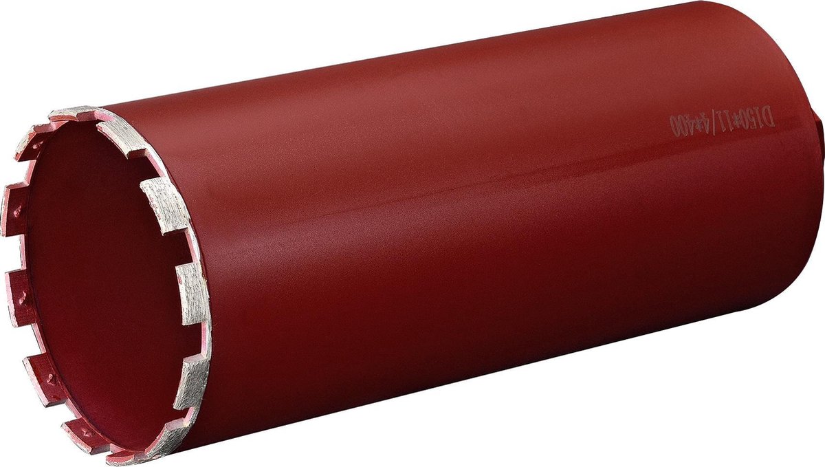 Diamantboor boorbit diamantkernboor Ø 132x400 mm rood | bol.com