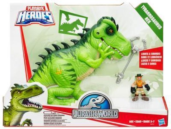 Jurassic World Tyrannosaurus Rex Playskool Heroes T-Rex | bol.com