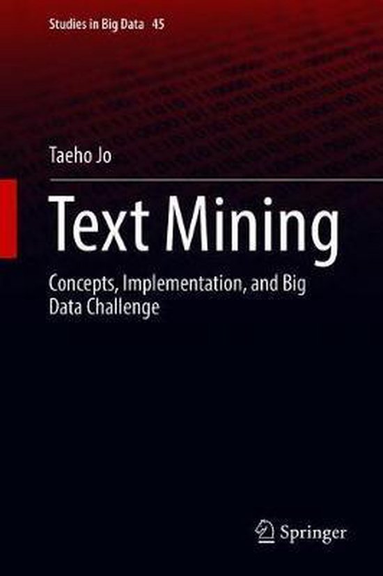 Text Mining | 9783319918143 | Taeho Jo | Boeken | bol