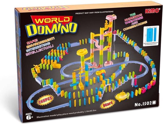 Mooie Domino doos - 228 stukjes | bol.com