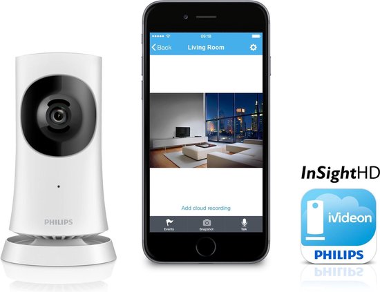Philips Draadloze In.Sight HD-thuismonitor M120E/10 | bol
