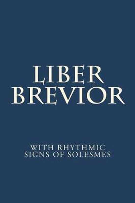 Liber Brevior, Vatican | 9781542432566 | Boeken | bol.com