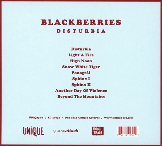 Disturbia, Blackberries | CD (album) | Muziek | bol