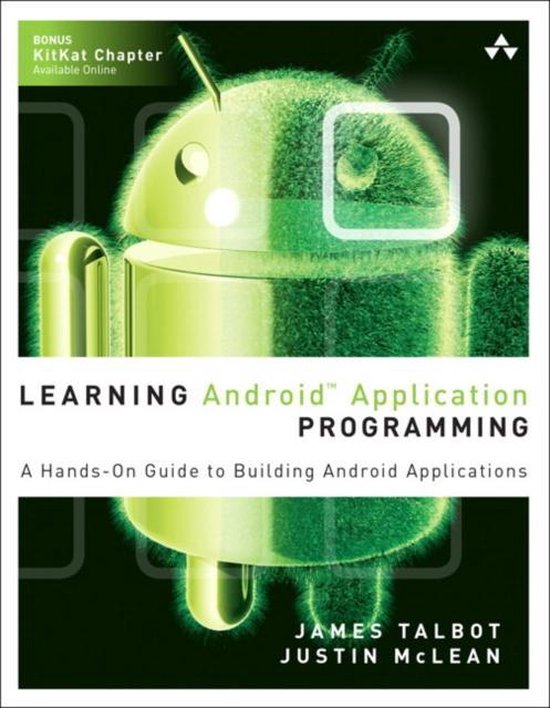 Learning Android Application Programming, James Talbot | 9780321902931 ...