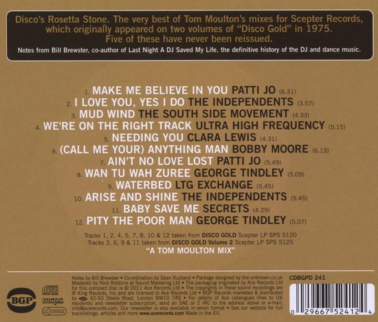 Disco Gold, various artists | CD (album) | Muziek | bol.com