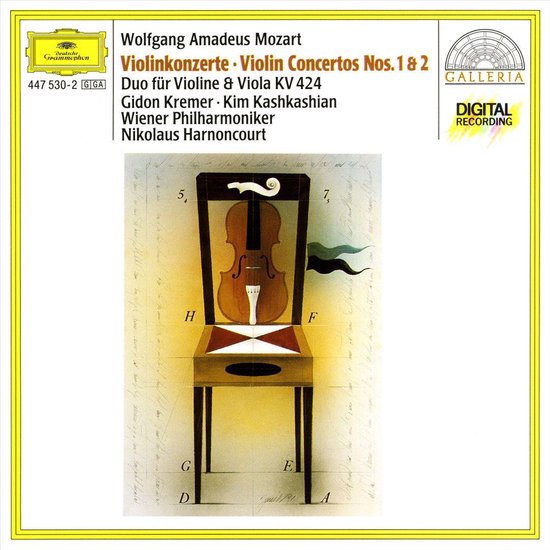 Mozart: Violin Concertos Nos 1 & 2 / Kremer, Vienna PO, Gidon Kremer / Nikolaus... | bol