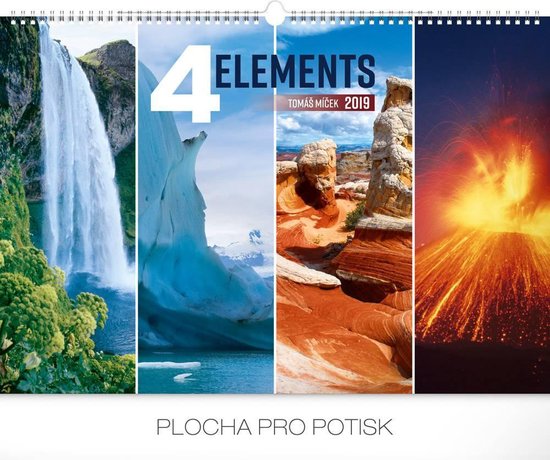 4 Elements 48x33 Kalender 2019 | bol.com