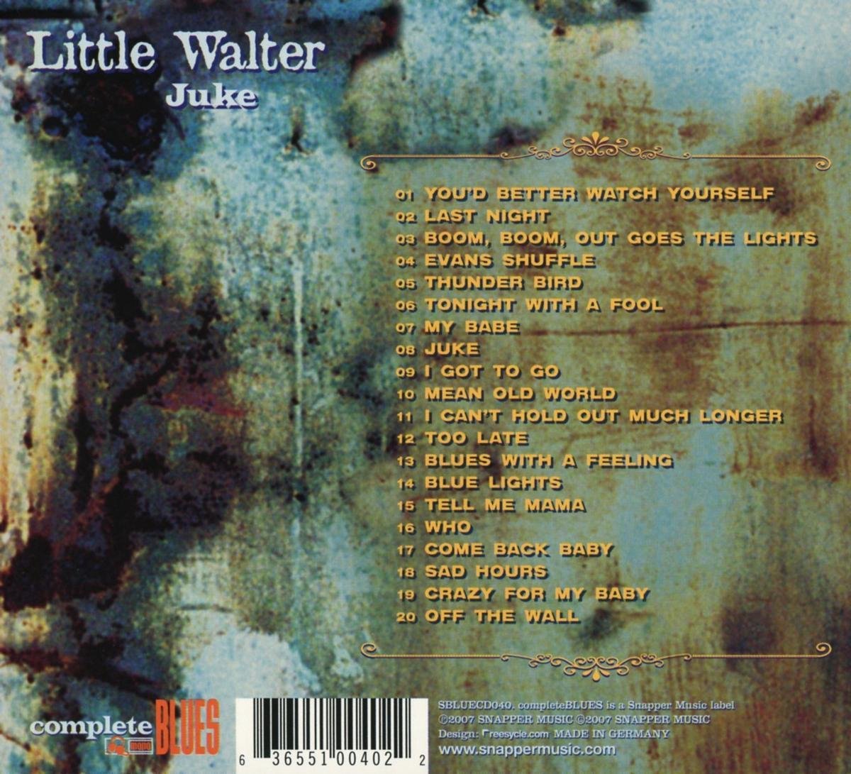 Juke, Little Walter | CD (album) | Muziek | bol