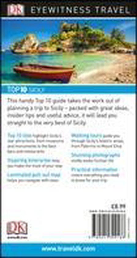 DK Eyewitness Top 10 Sicily, Dk Eyewitness | 9780241309186 | Boeken | bol.com