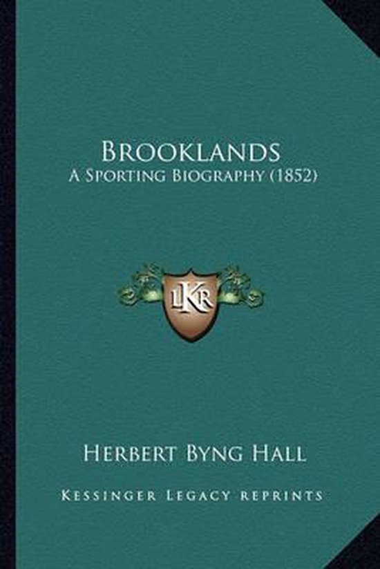 Brooklands, Herbert Byng Hall | 9781164592402 | Boeken | bol.com