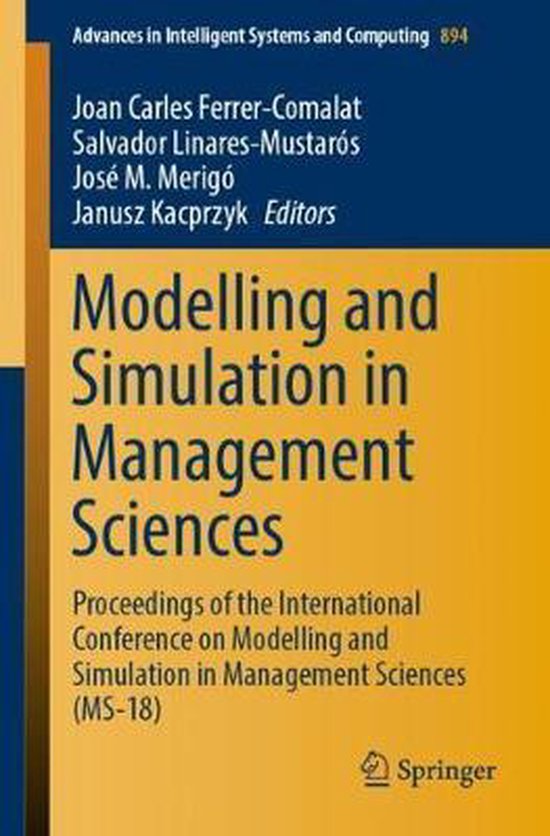 Modelling and Simulation in Management Sciences | 9783030154127 ...