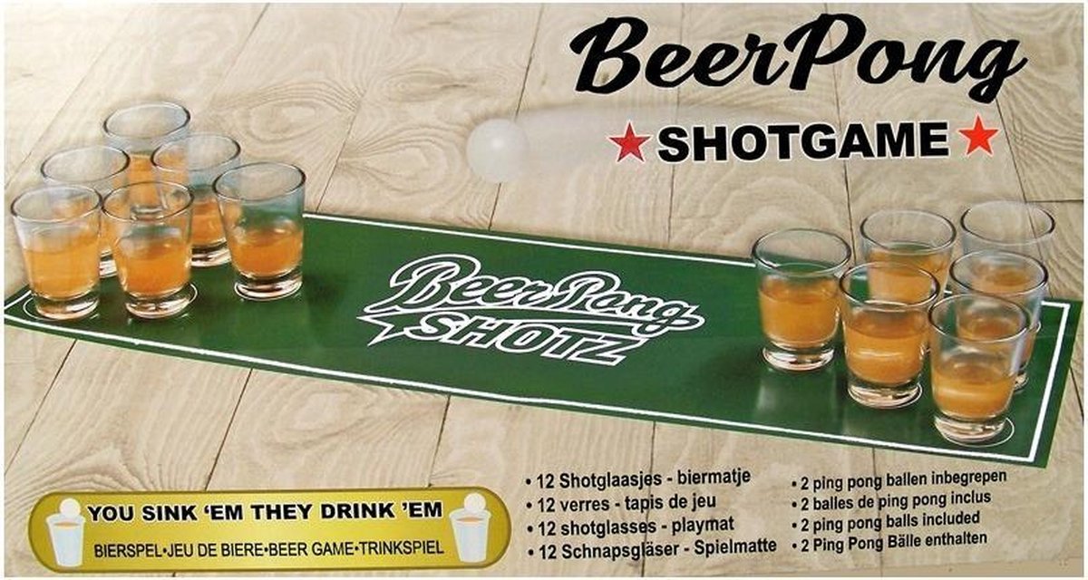 Drankspel Beer Pong Bierspel | Games | bol.com