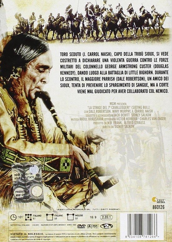 Sitting Bull - Geregisseerd door Sidney Salkow - Met Dale Robertson | bol
