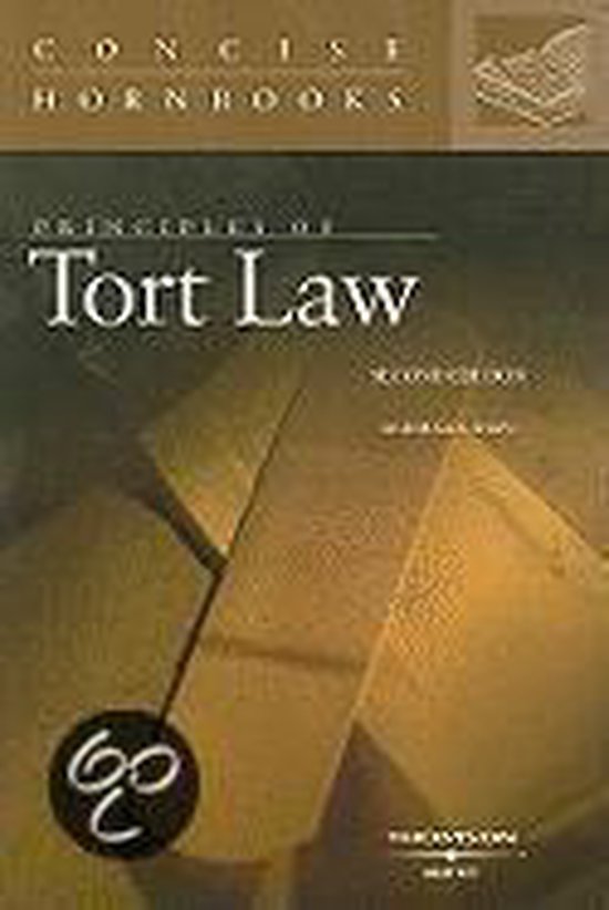 Principles of Tort Law | 9780314258502 | Marshall S. Shapo | Boeken | bol