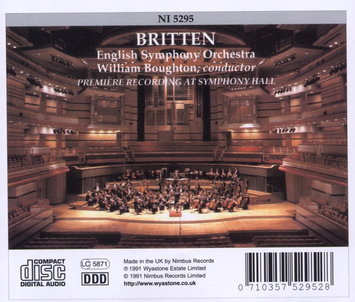 English Symphony Orchestra, William Boughton - Britten: Britten: Young ...