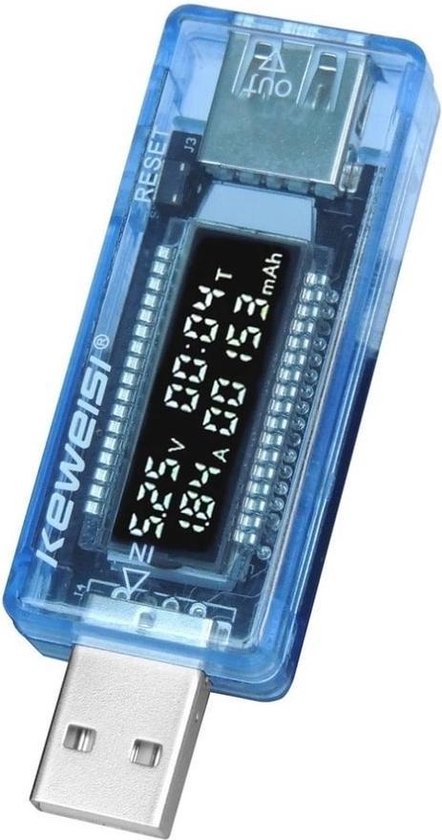 USB spanningsmeter | Voltage, spanning, capaciteit en stroommeter ...