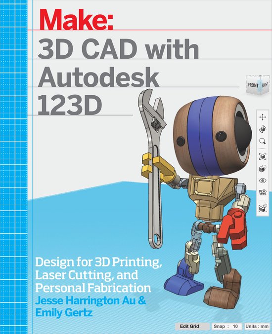 3D CAD with Autodesk 123D (ebook), Jesse Harrington Au | 9781449342975 | Boeken | bol