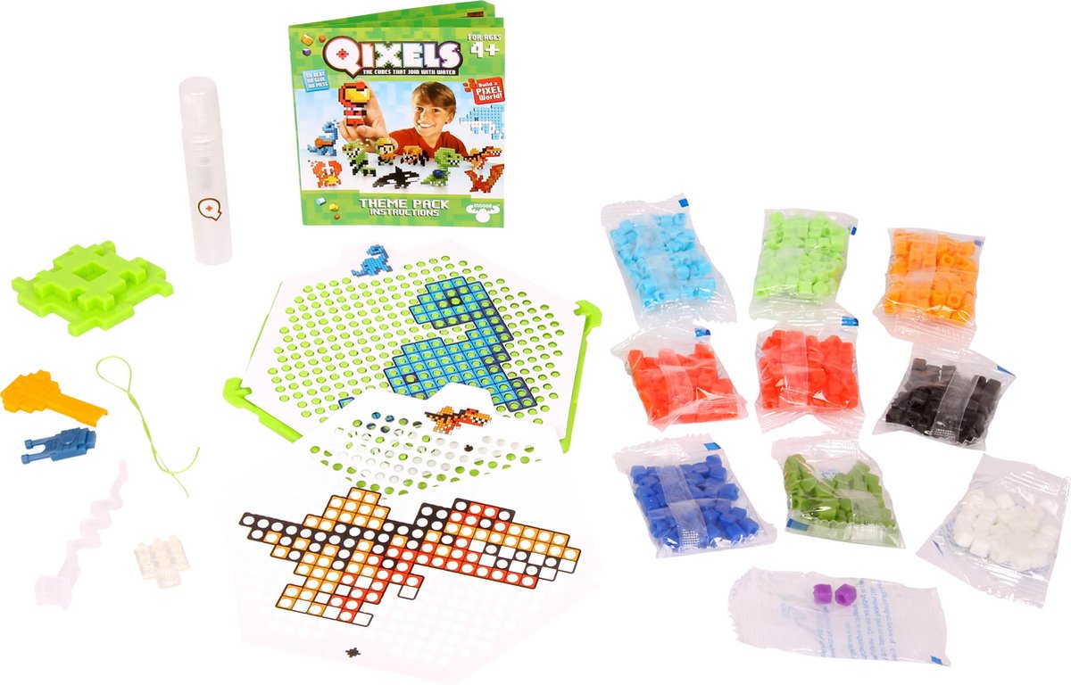 Qixels - S2 Thema Pakket Dino | bol.com