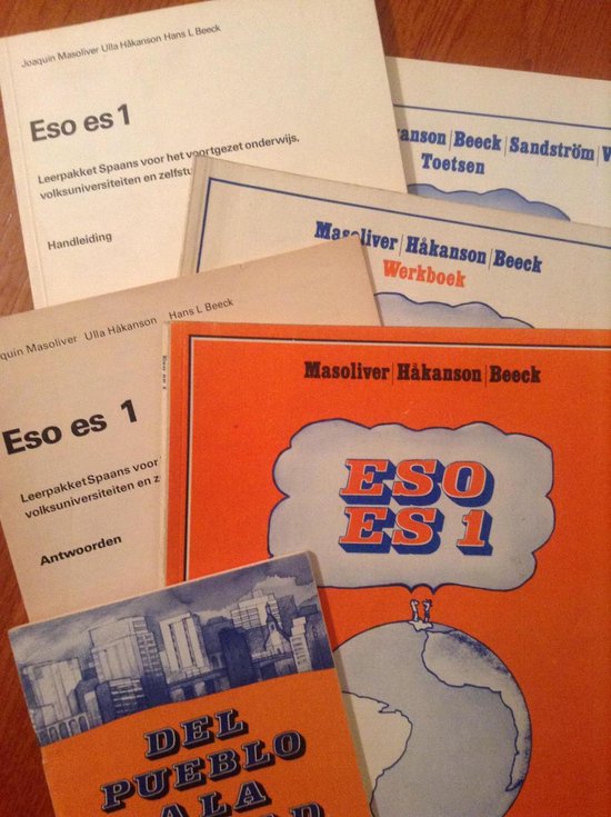 ESO ES 1 TEKSBOEK, Hakanson | 9789001366919 | Boeken | bol