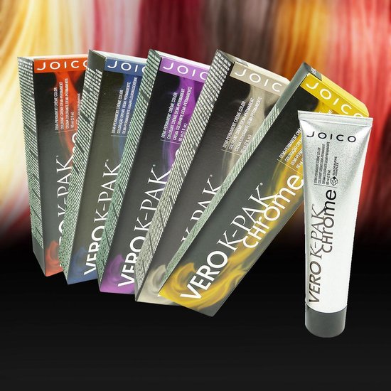 Joico Vero K-Pak Chrome - Demi Permanent Cream Color Hair Color ...