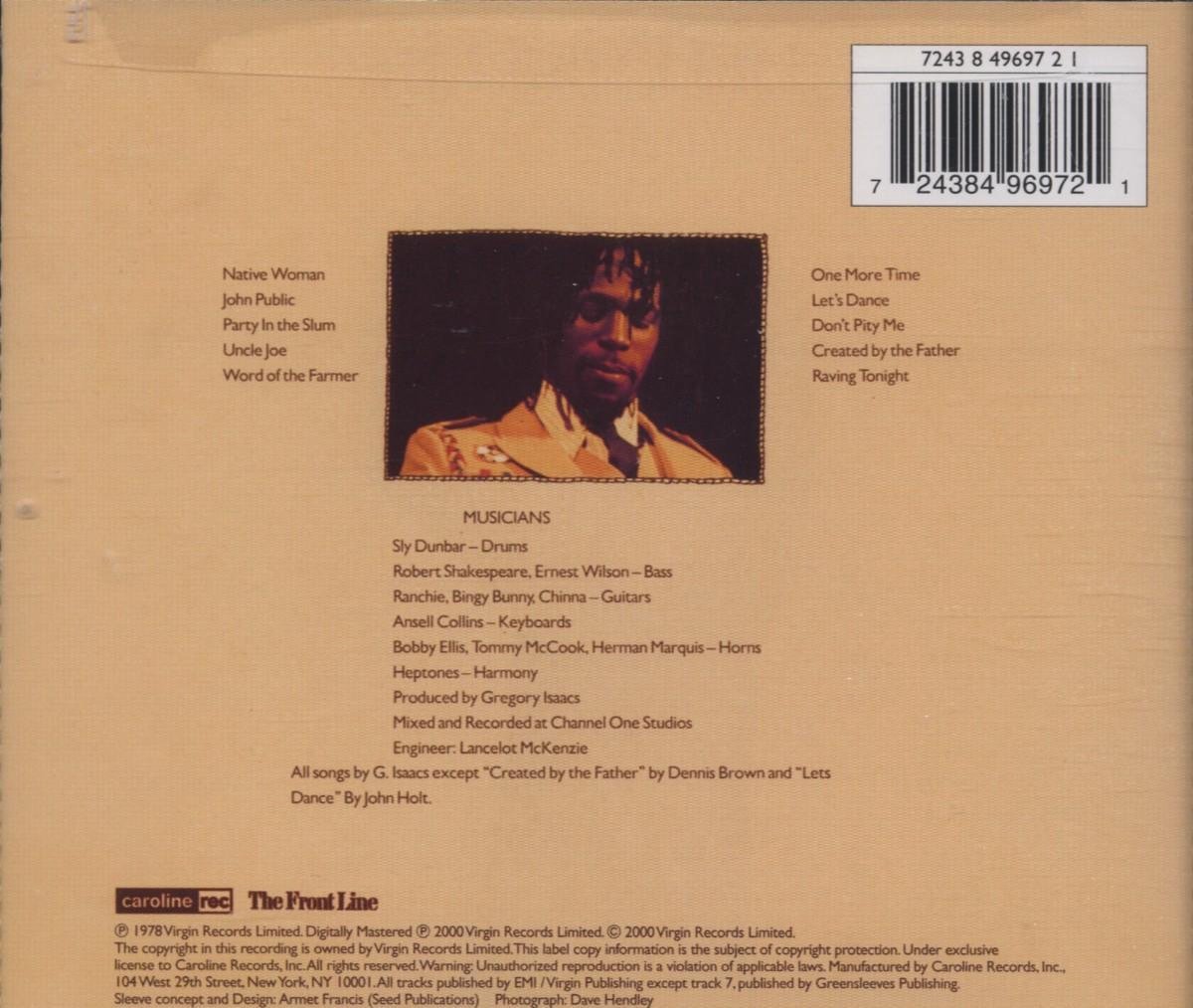 Cool Ruler, Gregory Isaacs | CD (album) | Muziek | bol.com