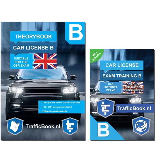 Driving Car License B Theorybook English + 15 hours online exam ...