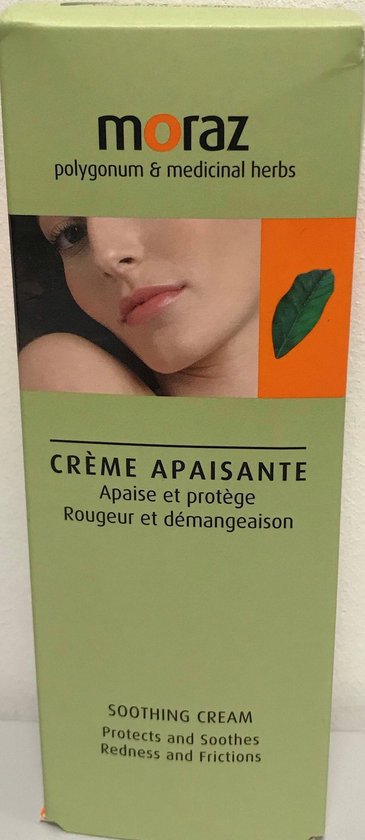 MORAZ verzachtende crème beschermt en kalmeert de huid tegen roodheid ...