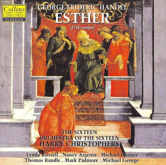 Handel: Esther (1718 version), Harry Christophers | CD (album) | Muziek ...