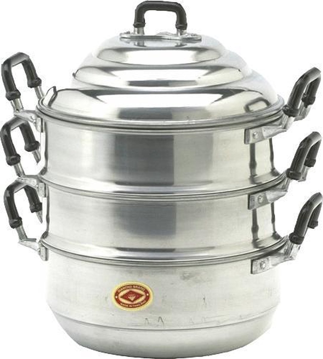 bol.com | Diamond Brand - Stoompan - Ø36 cm - 2 laags - Geschikt voor ...