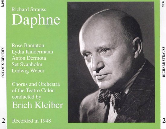 Richard Strauss: Daphne / Colon, Bampton, Kleiber, Erich Kleiber | CD ...