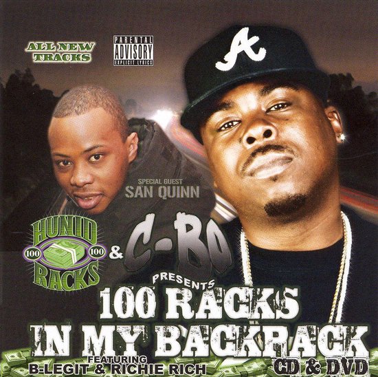 100 Racks in My Backpack, C-Bo | CD (album) | Muziek | bol