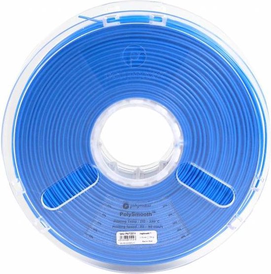 Polymaker PolySmooth 'Electric Blue' - 750gr 2.85mm | bol.com
