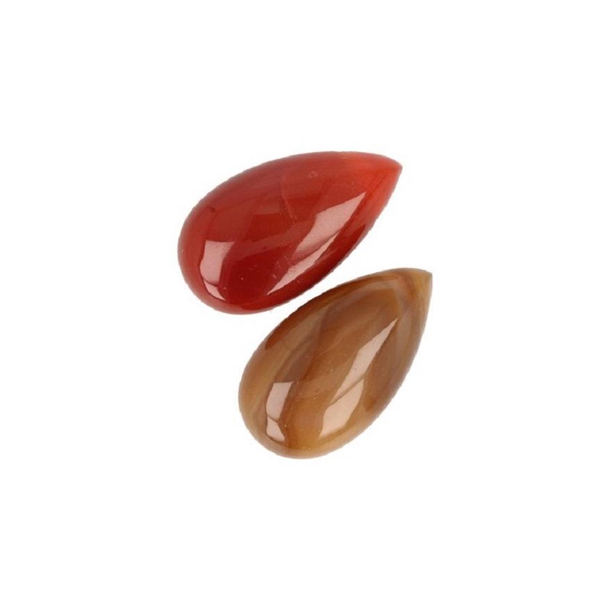 Ruben Robijn Carneool edelsteen druppel hanger | bol