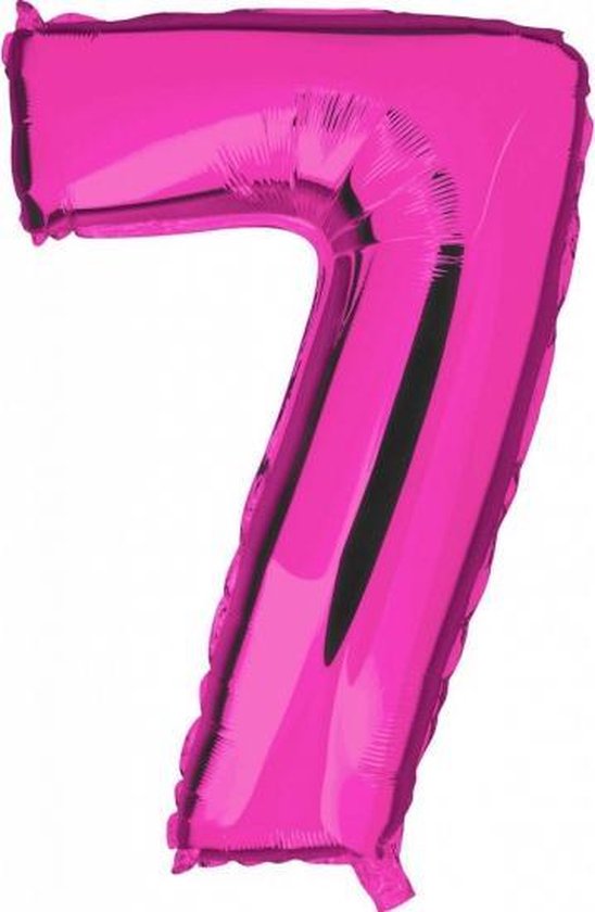 Cijfer 7 ballon roze | bol.com Cijfer 7 ballon roze | bol.com