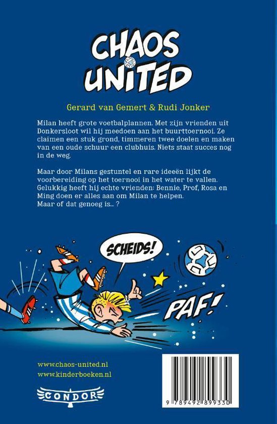 Chaos United, Gerard van Gemert | 9789492899330 | Boeken | bol