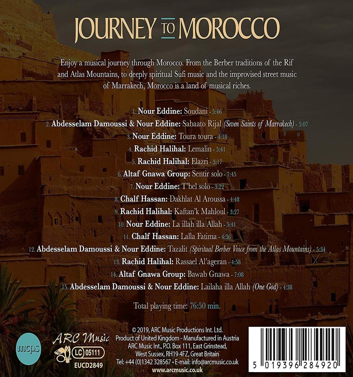 Journey To Morocco, various artists | CD (album) | Muziek | bol.com