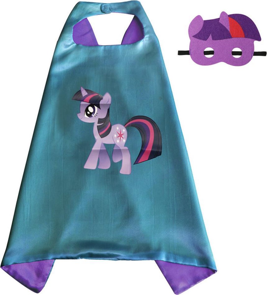 My Little Pony Twilight Sparkle Paars - Superhelden Kostuum cape voor ...