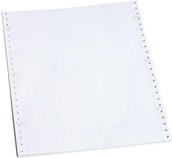 Rillprint Computerpapier 240 x 12" 1-voud blanco 80 grams | bol.com