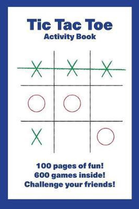 Tic Tac Toe Activity Book, McCormick | 9781075468179 | Boeken | bol.com
